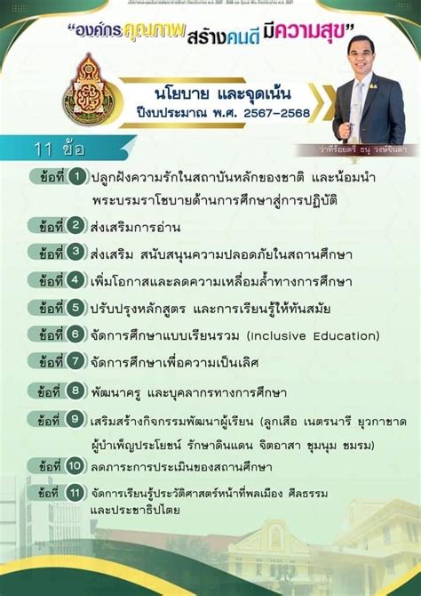 สพฐ ขับเคลื่อนนโยบายและจุดเน้น สพม อุทัยธานี ชัยนาท Facebook