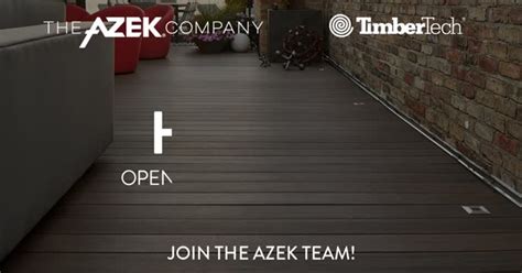 Azek Building Products On Linkedin Were Hiring