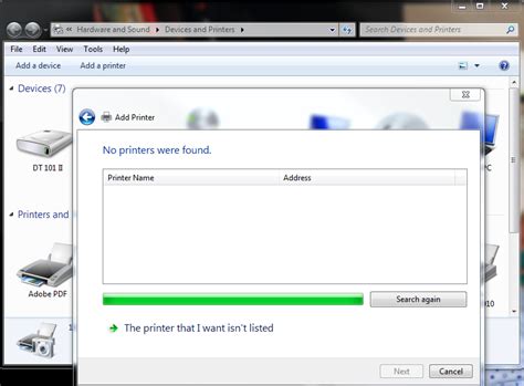 Print Server Windows Cannot Connect To The Printer No Printers Were