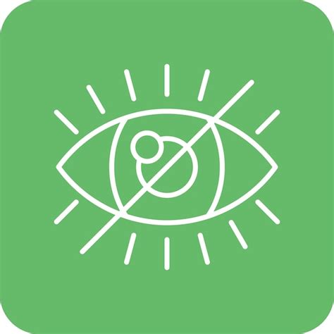 아이콘을 숨기기 프리미엄 벡터