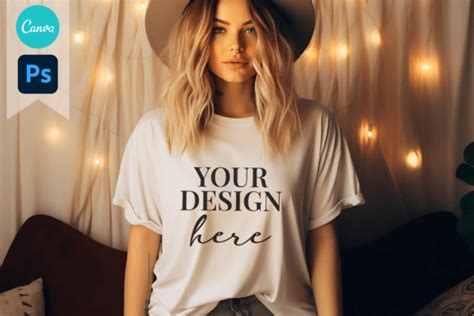 Bella Canvas Mockup T Shirt Mockup Graphic By Thedigitalstore247