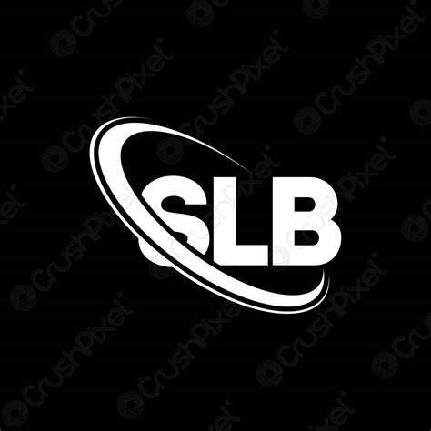 Slb Logo Slb Letter Slb Letter Logo Design Initials Slb Stock