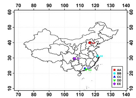 Matlab可视化按属性绘制地图 张生荣