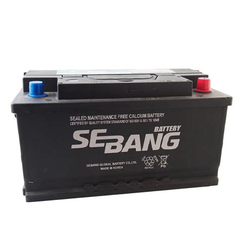 Аккумулятор автомобильный 12v 100 Ah SEBANG DIN L5 100 Ah 830 А ...
