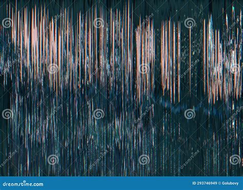 Static Noise Texture Glitch Overlay Artifacts Dark Stock Illustration Illustration Of Overlay