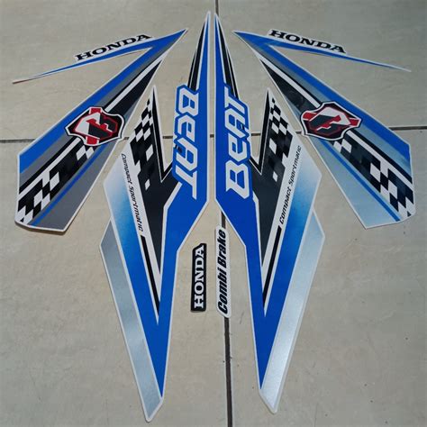 Jual Stiker Striping Honda Beat Fi Esp 2018 2019 Putih Lis Body Standar