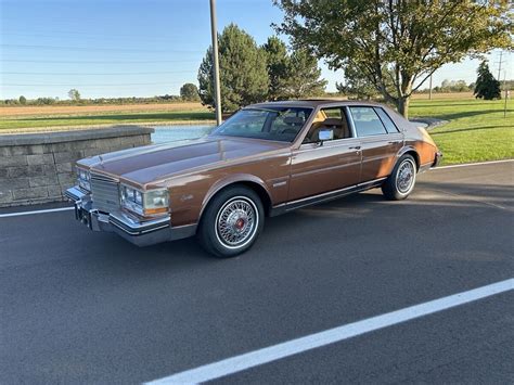 1983 Cadillac Seville Sedan Yellow Classic Cadillac Seville 1983 For Sale