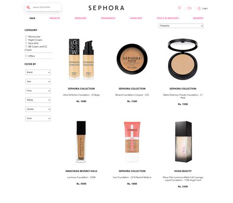 GitHub Raj210Kumari Sephora Clone Sephora Is A French Multinational