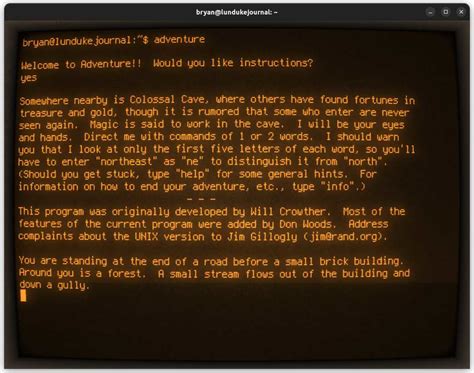 Shared Post How To Play The First Text Adventure Game In Style