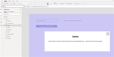 Power Apps Error Handling Part 2 Displaying Error Messages