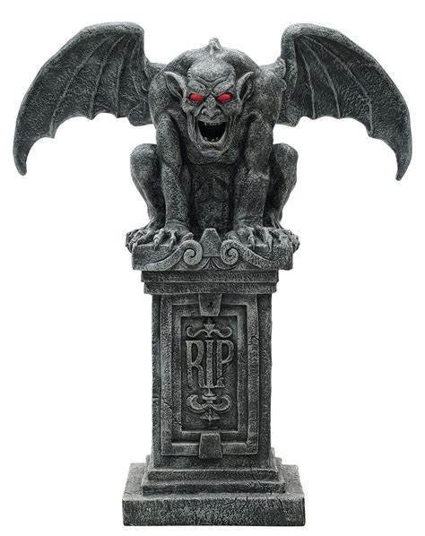 gargoyles animatronics from spirit halloween halloween forum