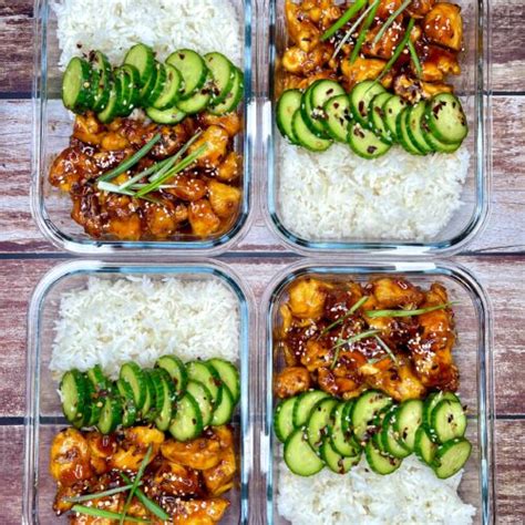 Sticky Korean Fried Chicken And Rice Bowls Dianas Delish Dishes