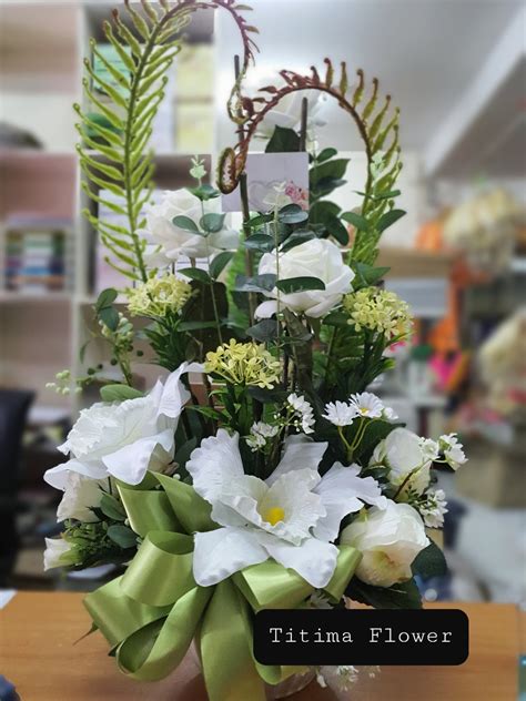 🌟แจกันดอก ฐิติมาดอกไม้สด ร้านดอกไม้ นิคม304 ปราจีนบุรี