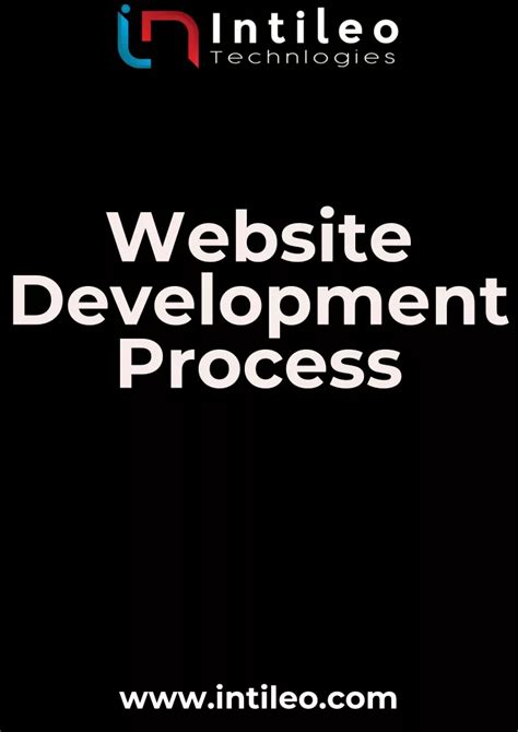 ppt website development process powerpoint presentation free