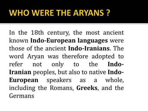 Indo Aryan Language Society Ppt