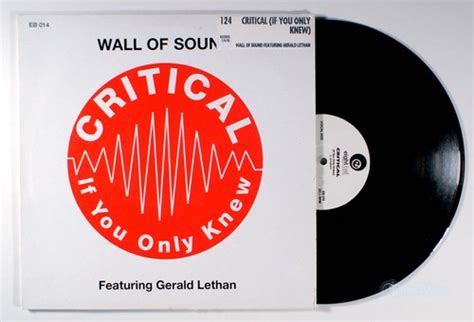 Wall Of Sound Feat Gerald Lethan Critical 1993 Vinyl 12 Single