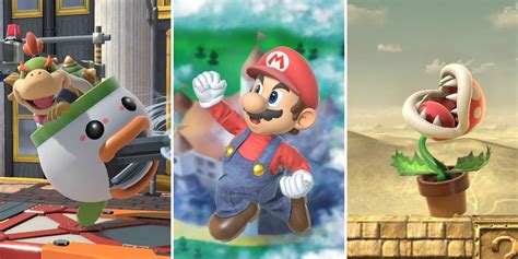 Super Smash Bros Ultimate Every Super Mario Character Ranked
