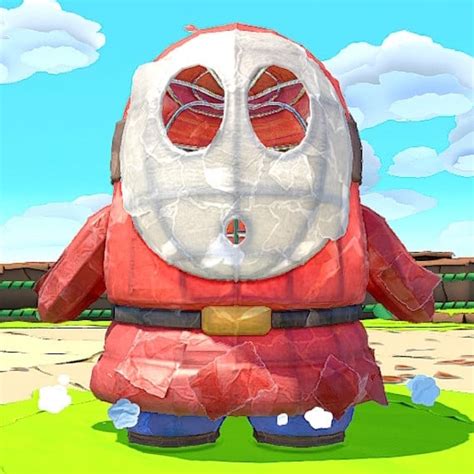 Shy Guy Paper Mario