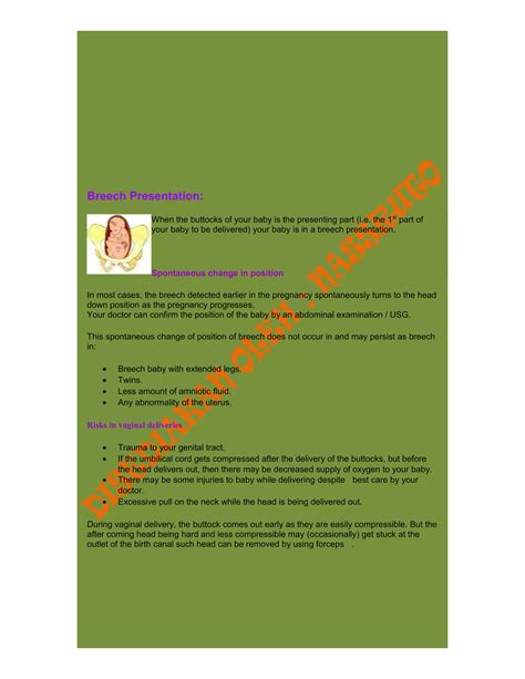 Abnormal Delivery Doc