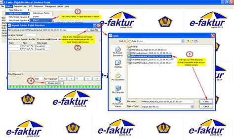 Cara Pelaporan Ppn E Faktur Coretan