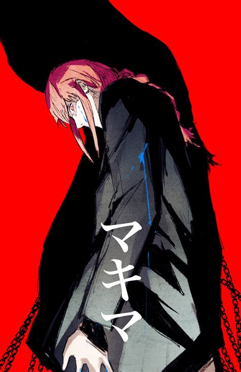 Makima Chainsaw Man Drawn By Chunlo Danbooru