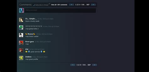 Steam Profile Comments Steam Comment