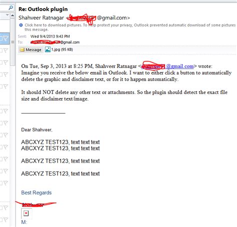 C 4 0 Outlook Does Not Render Html Content Stack Overflow