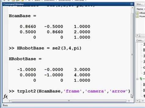 How To Write Transformation Matrix In Matlab LelandminVasquez