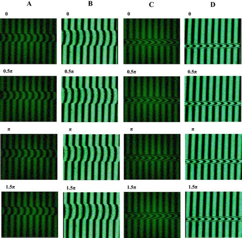 Realistic Interference Fringe Patterns Of Ipp Fibres With Extra Phase Download Scientific