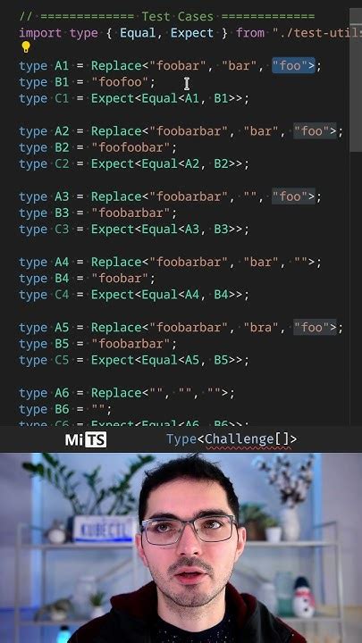 Replace Typescript Type Challenges 116 Medium Youtube