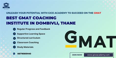 Gmat Coaching Classes In Thane Gice Academy