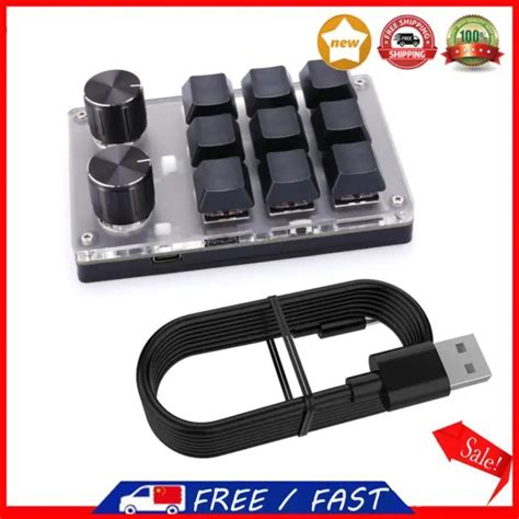 Programming Macro Custom Knob Mechanical Keyboard Key Knob Black Wireless Picclick Au