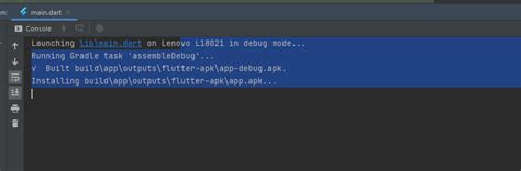 Android Flutter App Stuck At Installing With White Screen Stack