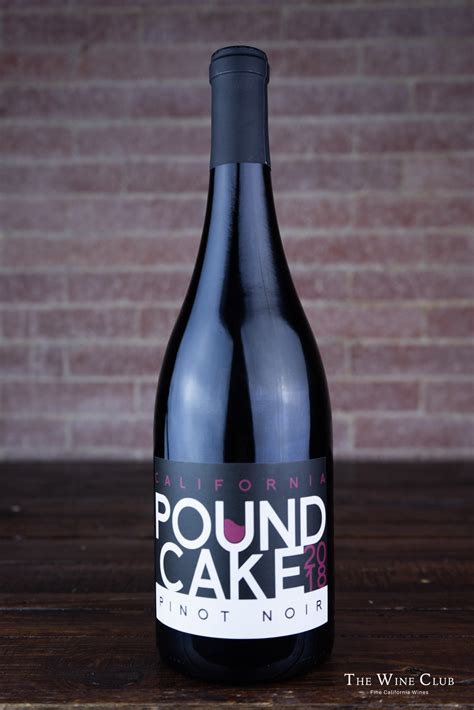 Pound Cake Pinot Noir 2018 The Wine Club Philippines