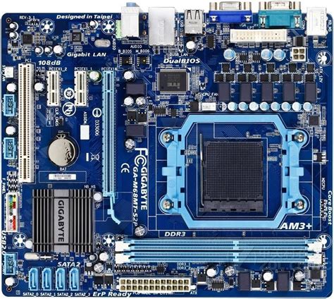 Refurbished Gigabyte Ga M68mt S2p Rev 3 1 Socket Am3 Nvidia Geforce 7025 Nforce 630a Ddr3 8gb