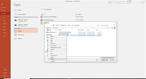 Change PowerPoint Show File To PowerPoint Work File
