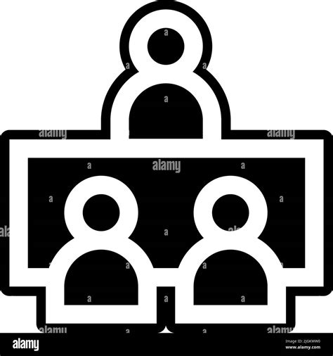 Meeting Icon Stock Vector Image And Art Alamy