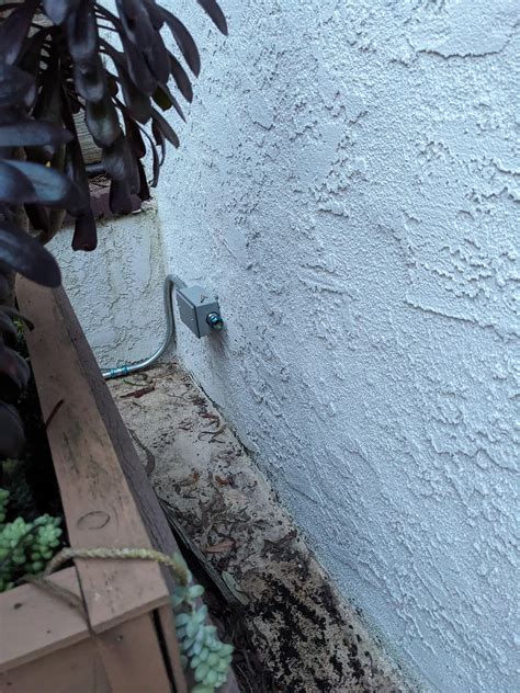 Conduit Through A Cmu Stucco Wall R Electrical