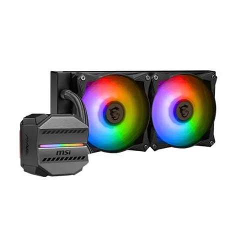 Msi Mag Coreliquid M240 Argb 240mm Cpu Liquid Cooler Black