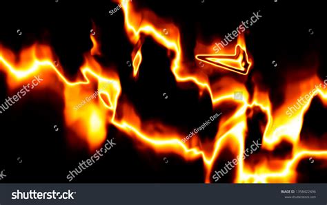 Cool Fire Background Stock Illustration 1358422496 Shutterstock
