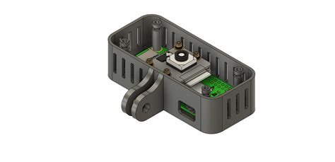 Raspberry Pi Zero Camera Case By GedasL Download Free STL Model Printables Com