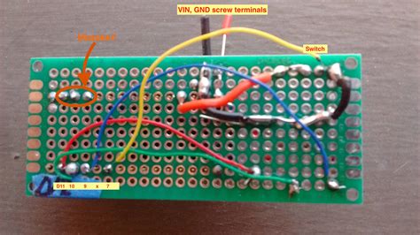 Skill Builder Perfboard For Led Control Show And Tell Dronebot