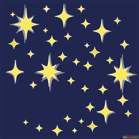 How To Draw Sparkles Really Easy Drawing Tutorial