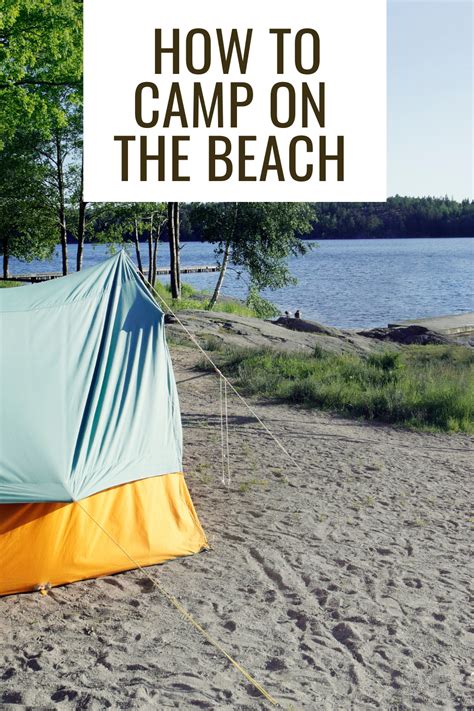 How To Camping On The Beach Artofit