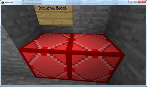 Red Diamond Minecraft Texture Pack