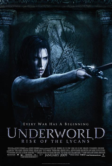 Underworld Rise Of The Lycans 2009 Posters — The Movie Database Tmdb
