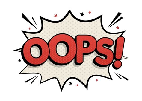 2 569 Comic Effects Oops Royalty Free Photos And Stock Images Shutterstock