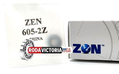 ZEN R1450ZZ DEEP GROOVE BALL BEARING METAL SHIELDED 5x14x5mm 605ZZ