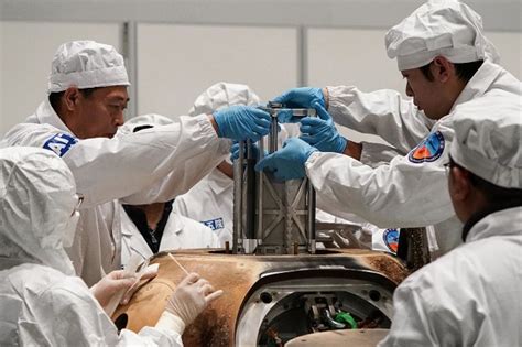 嫦娥五号1731克月壤快递已签收 中国空间技术研究院