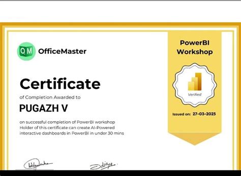 Powerbi Dataanalytics Learningandgrowing Pugazh V